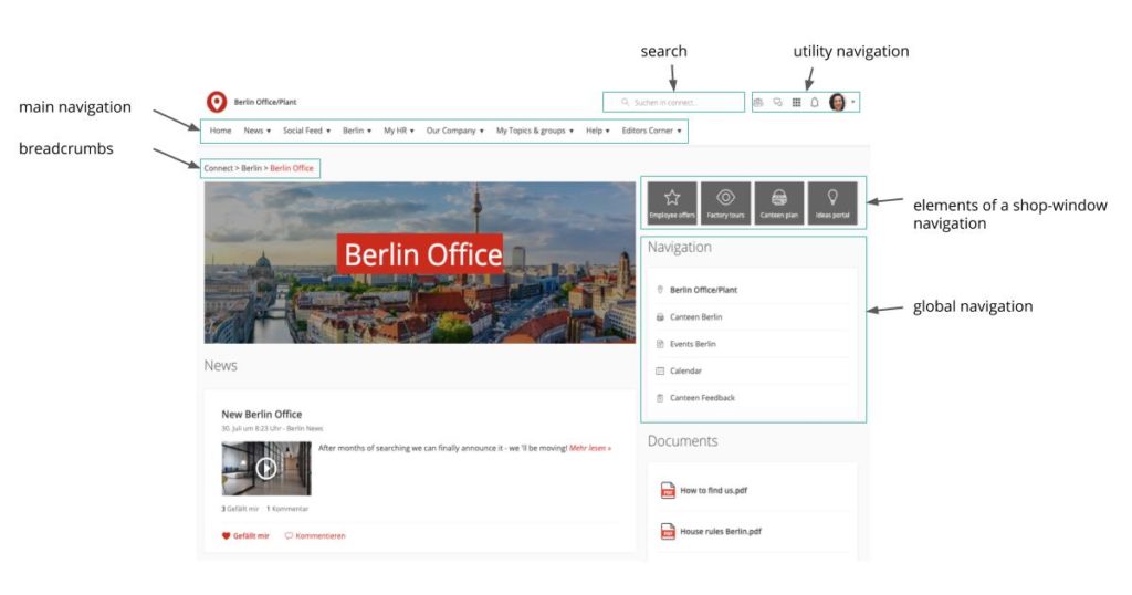 Intranet Navigation: 11 Best Practices | Staffbase | Staffbase