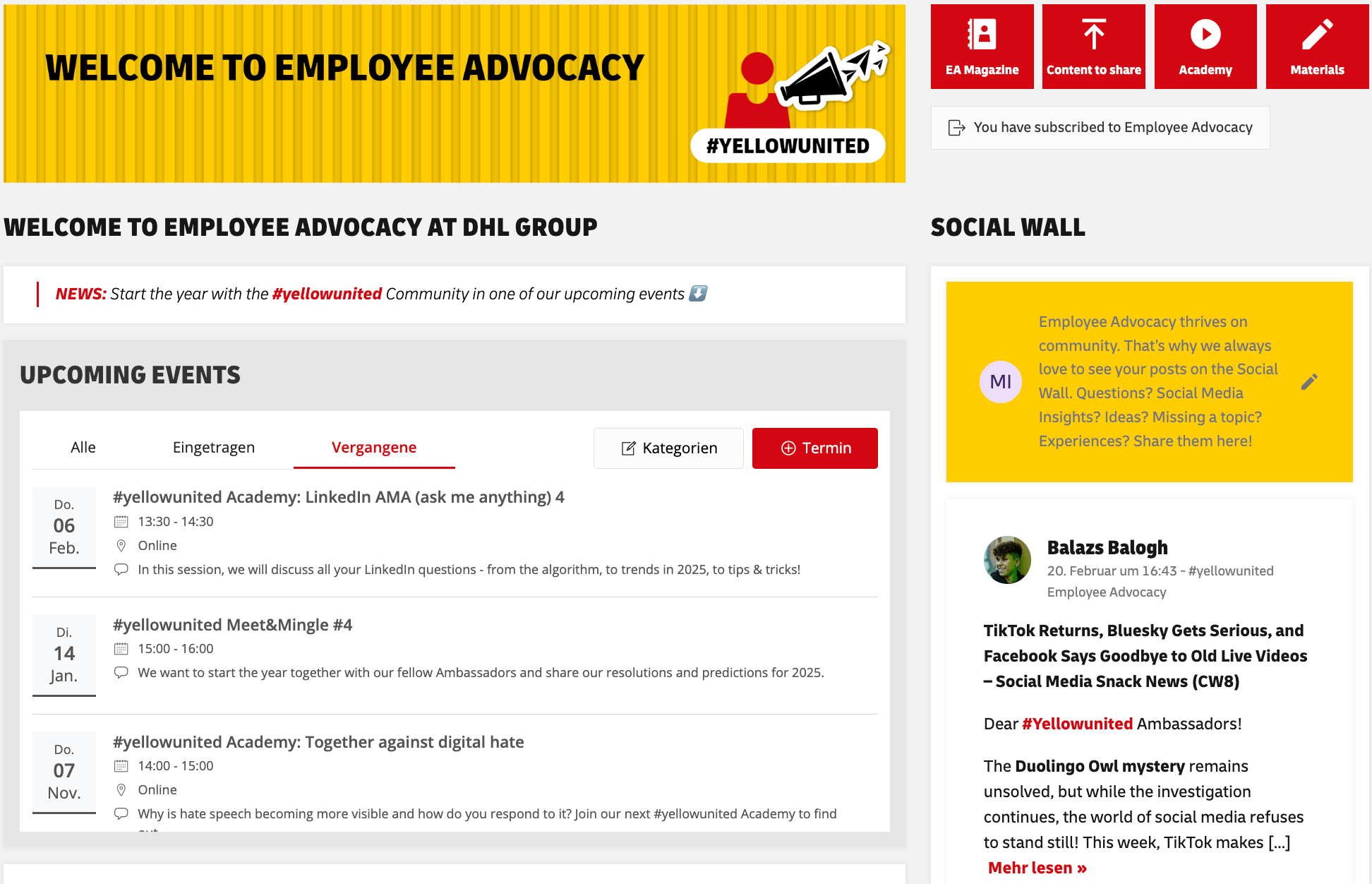 DHL’s Employee Advocacy Program: Empowering Authenticity | Staffbase