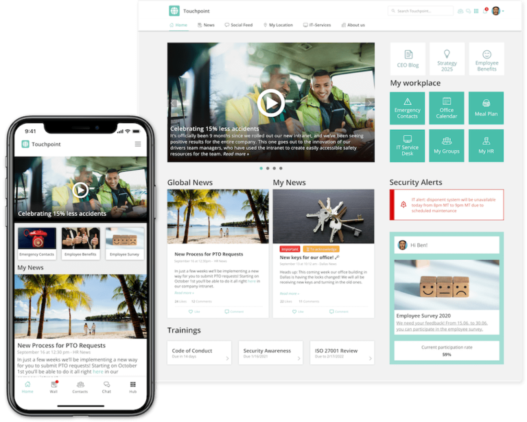 Intranet Navigation: 11 Best Practices | Staffbase | Staffbase
