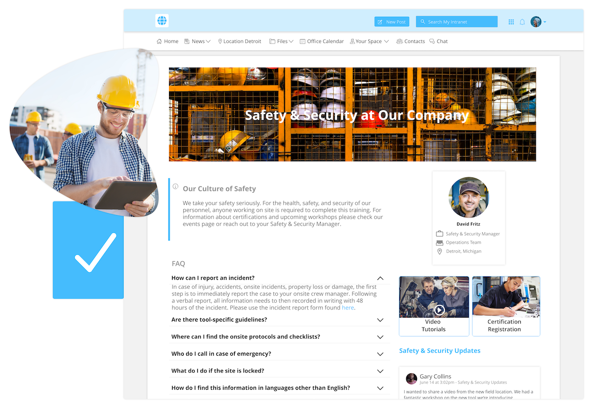 What is an Intranet? Definition & Benefits for your Company | Staffbase