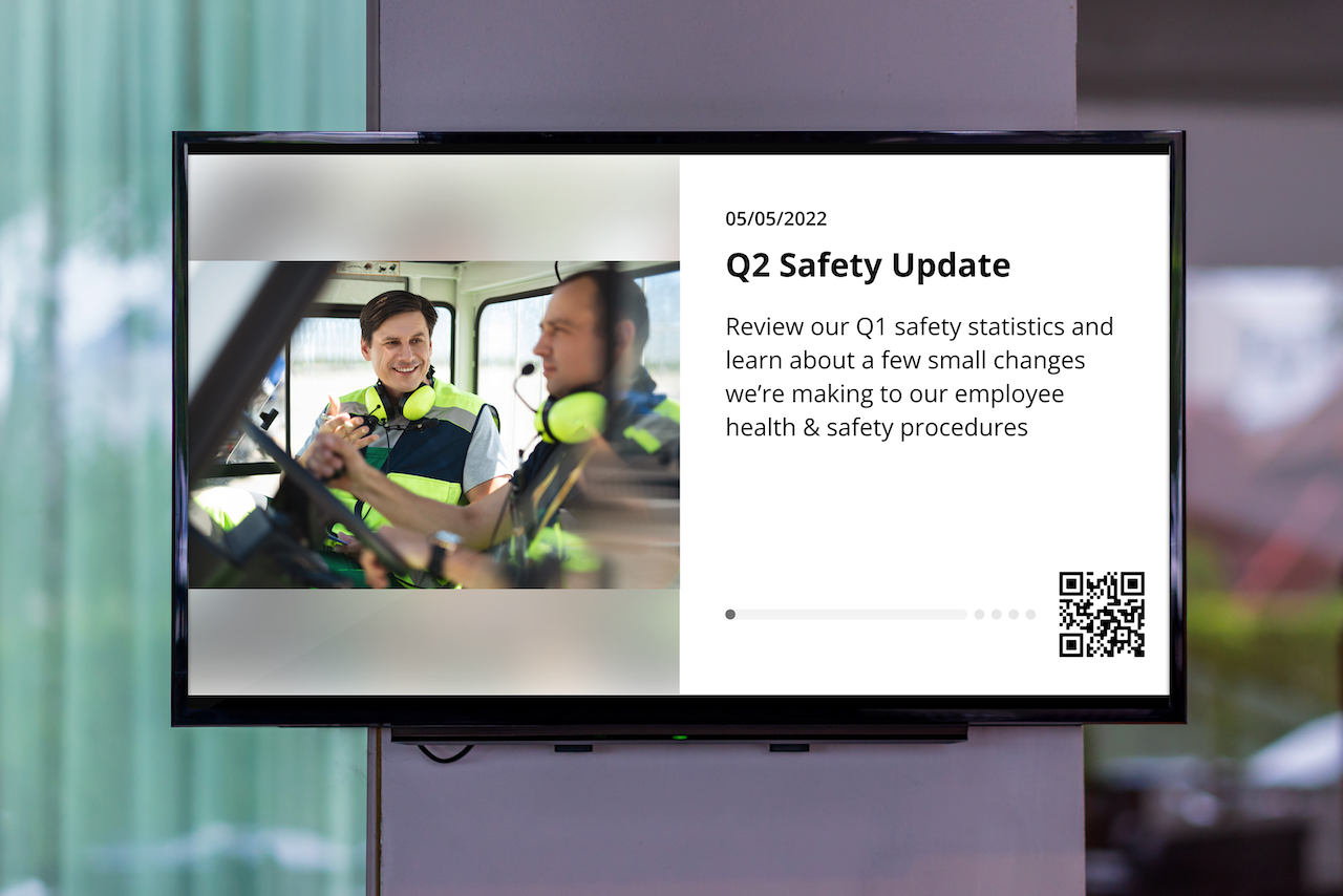 Workplace Digital Signage: A Complete Guide for Internal Comms | Staffbase