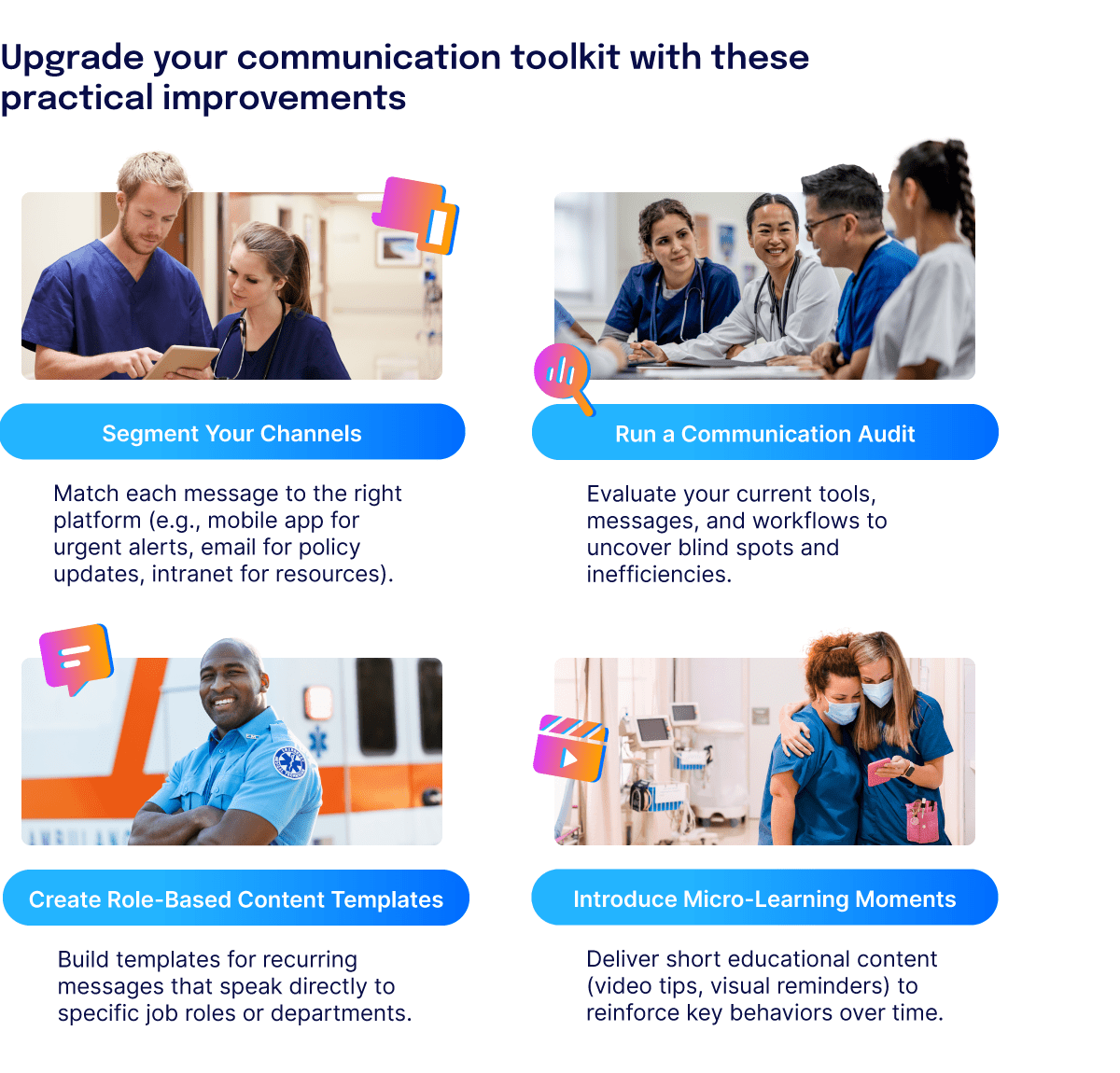 The First Aid Kit for Healthcare Communication Success | Staffbase