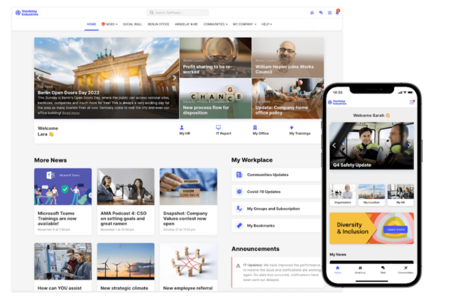 How the Staffbase Intranet Strategy Aligns with Microsoft | Staffbase