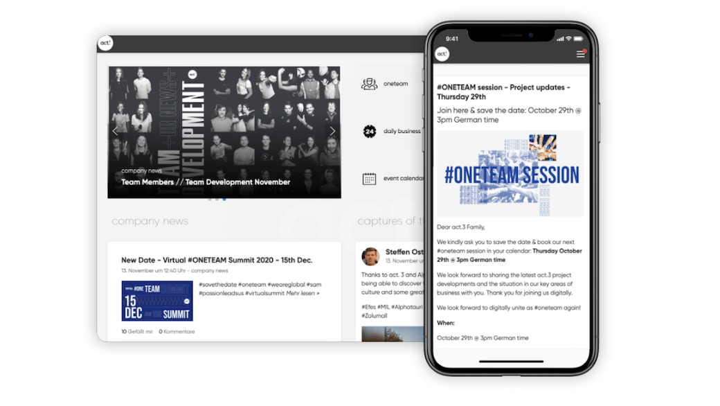Corporate Intranet Examples for Modern Enterprise Companies | Staffbase