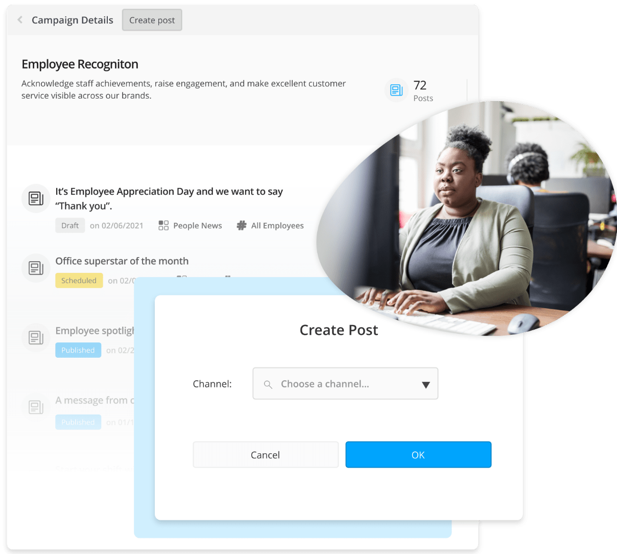 Introducing Campaigns: Mission Control for Your Internal Comms | Staffbase