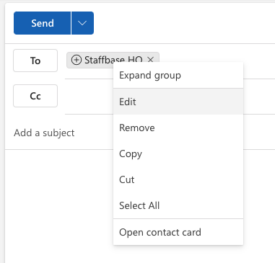 How to Create Distribution Lists in Outlook in 4 easy steps | Staffbase