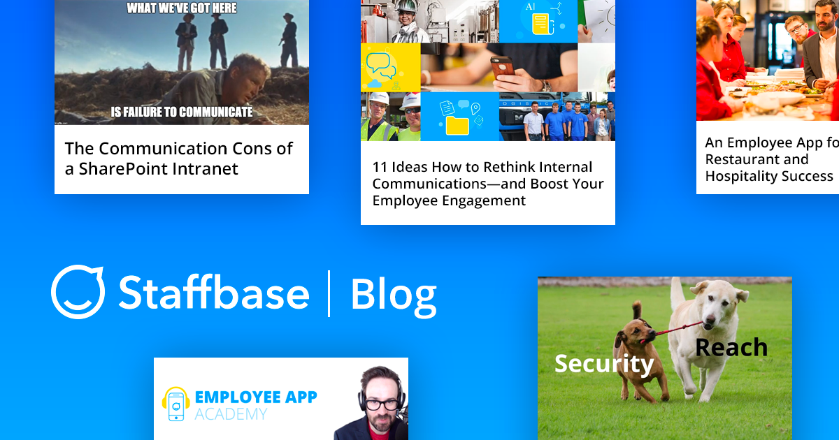 Internal Communications Blog by Staffbase